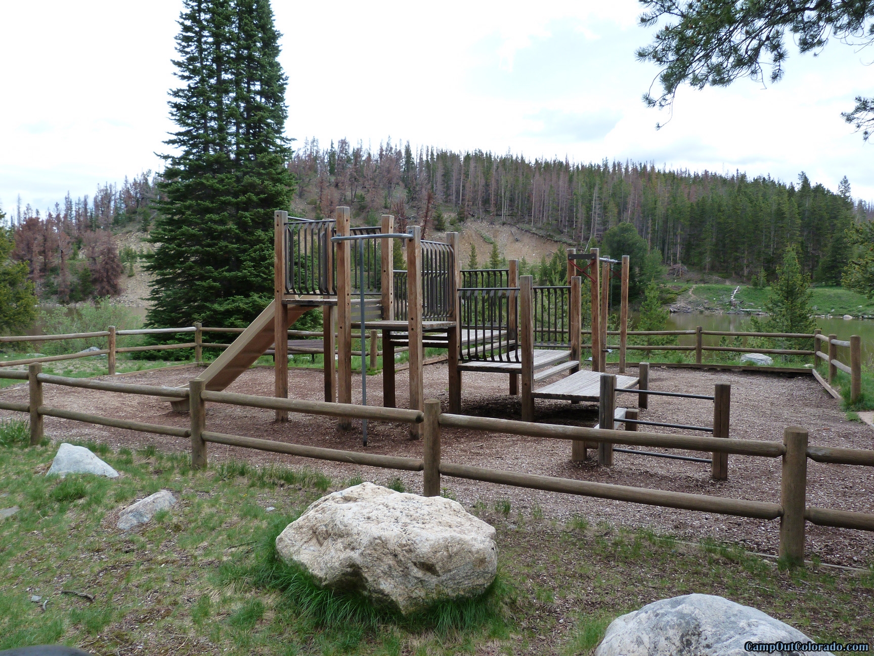 camp-out-colorado-chambers-lake-campground-playground - Camp Out Colorado