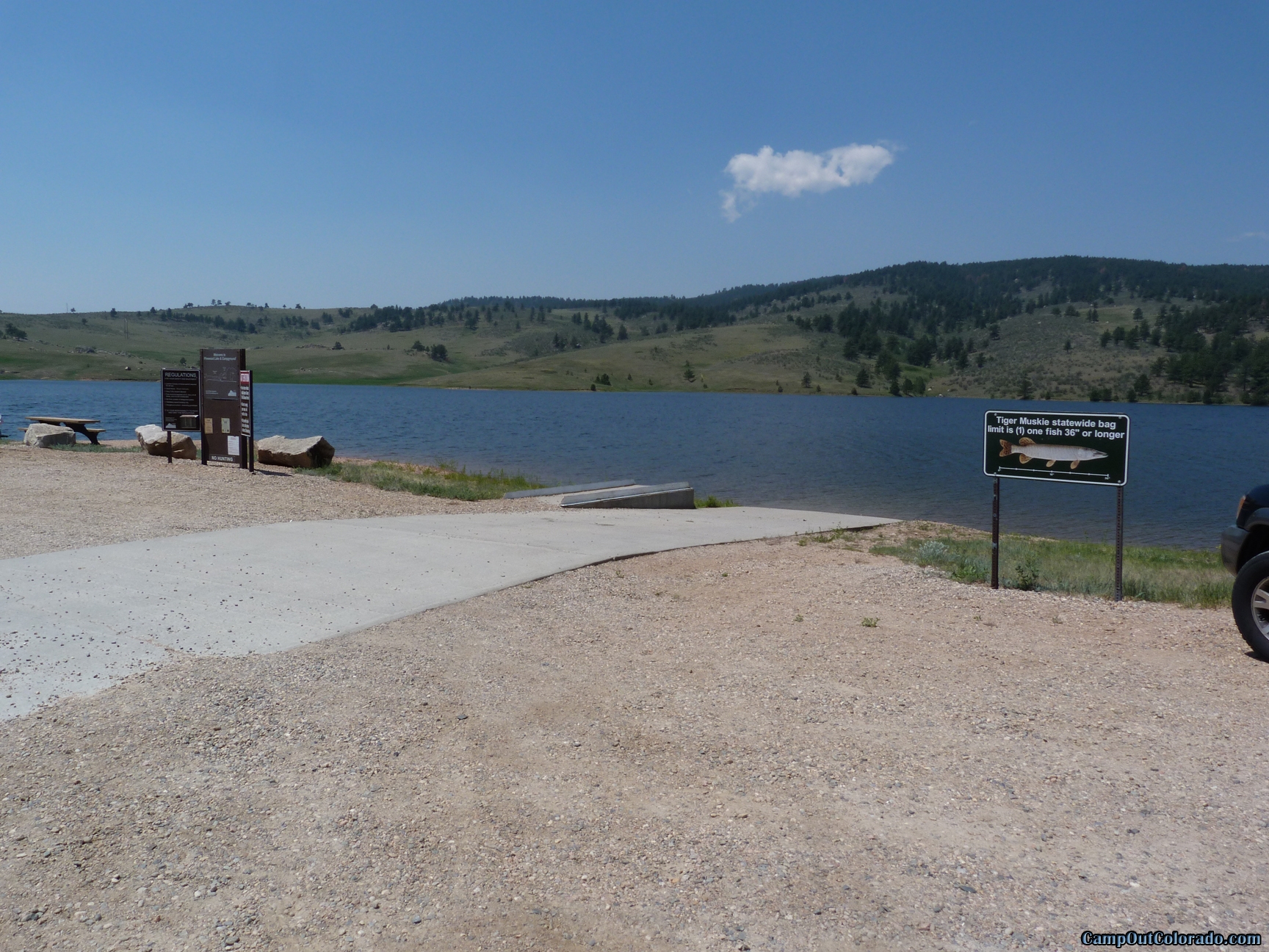 Pinewood Reservoir Campground Camping Review - Camp Out Colorado