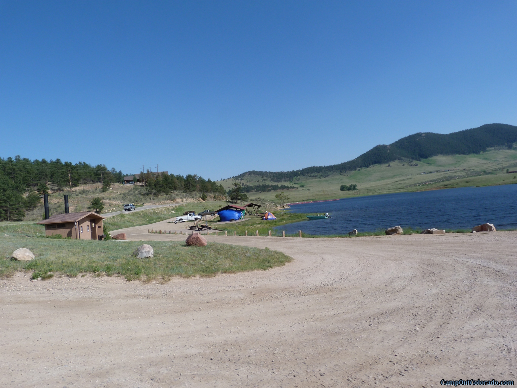 Pinewood Reservoir Campground Camping Review - Camp Out Colorado