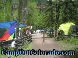 telluride_town_park_camp_entrance - Camp Out Colorado
